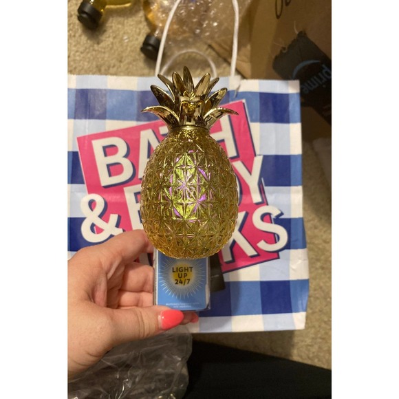 Bath & Body Works | Accents | Bath Body Works 222 Gold Pineapple ...